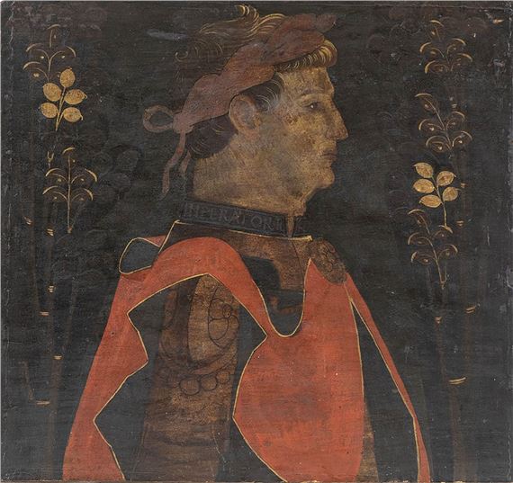 Lombard School, 16th Century | Portrait of a commander in profile ...