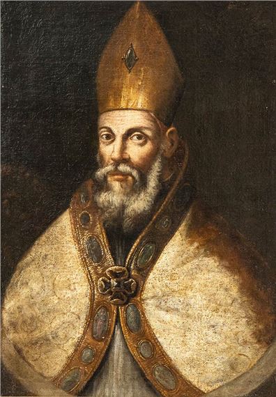 Lombard School, 17th Century | Saint Ambrose | MutualArt