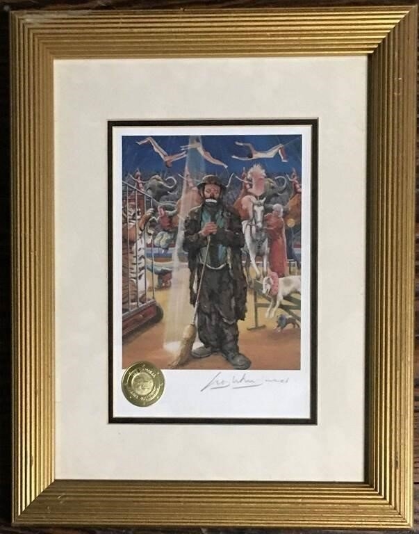 Emmett Kelly | Emmett Kelly Print, The Original Circus Collection ...