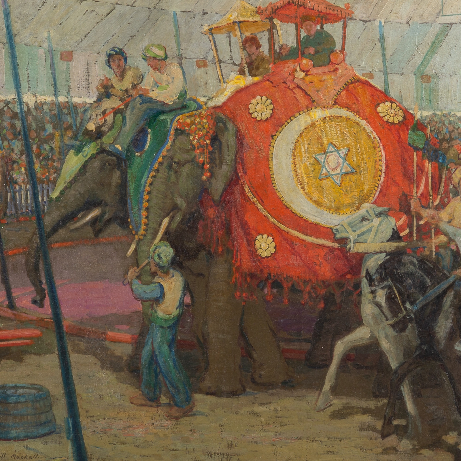 Robert McGill Mackall | The Circus (1919) | MutualArt