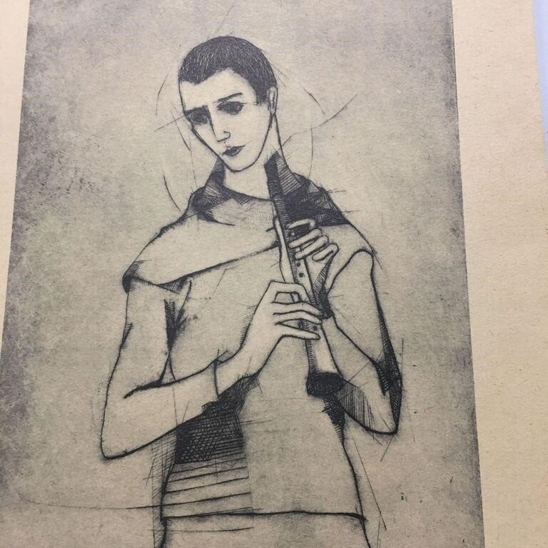 Elizabeth Slaughter | Elizabeth Slaughter Pencil Signed Print | MutualArt