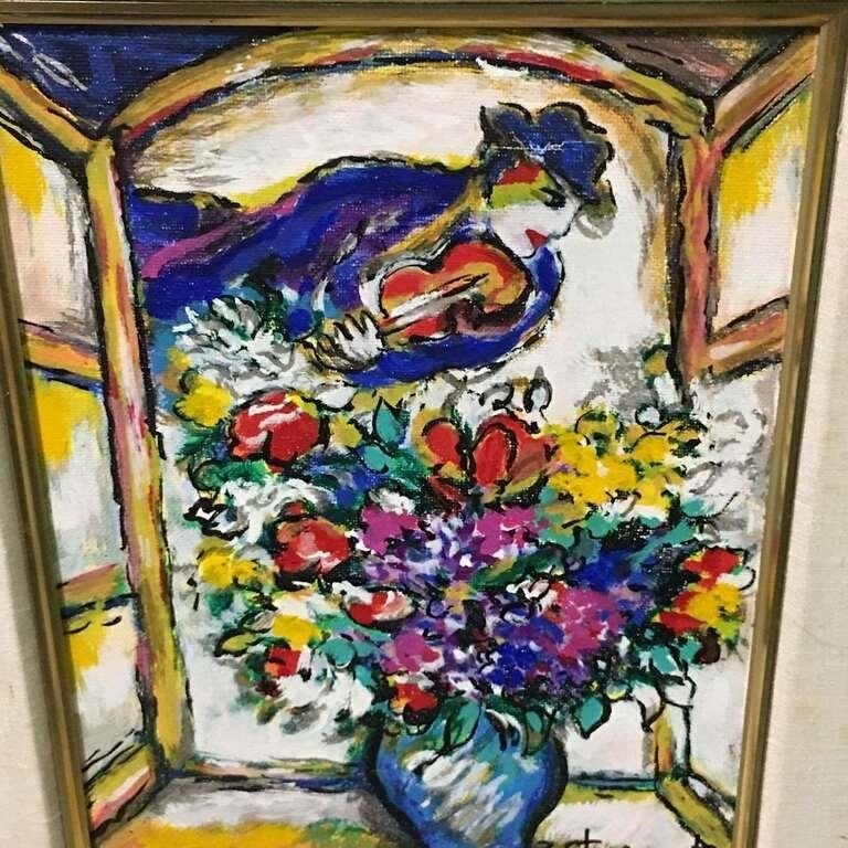 Zamy Steynovitz | Zami Steynovitz Highlighted Print, Flowers | MutualArt