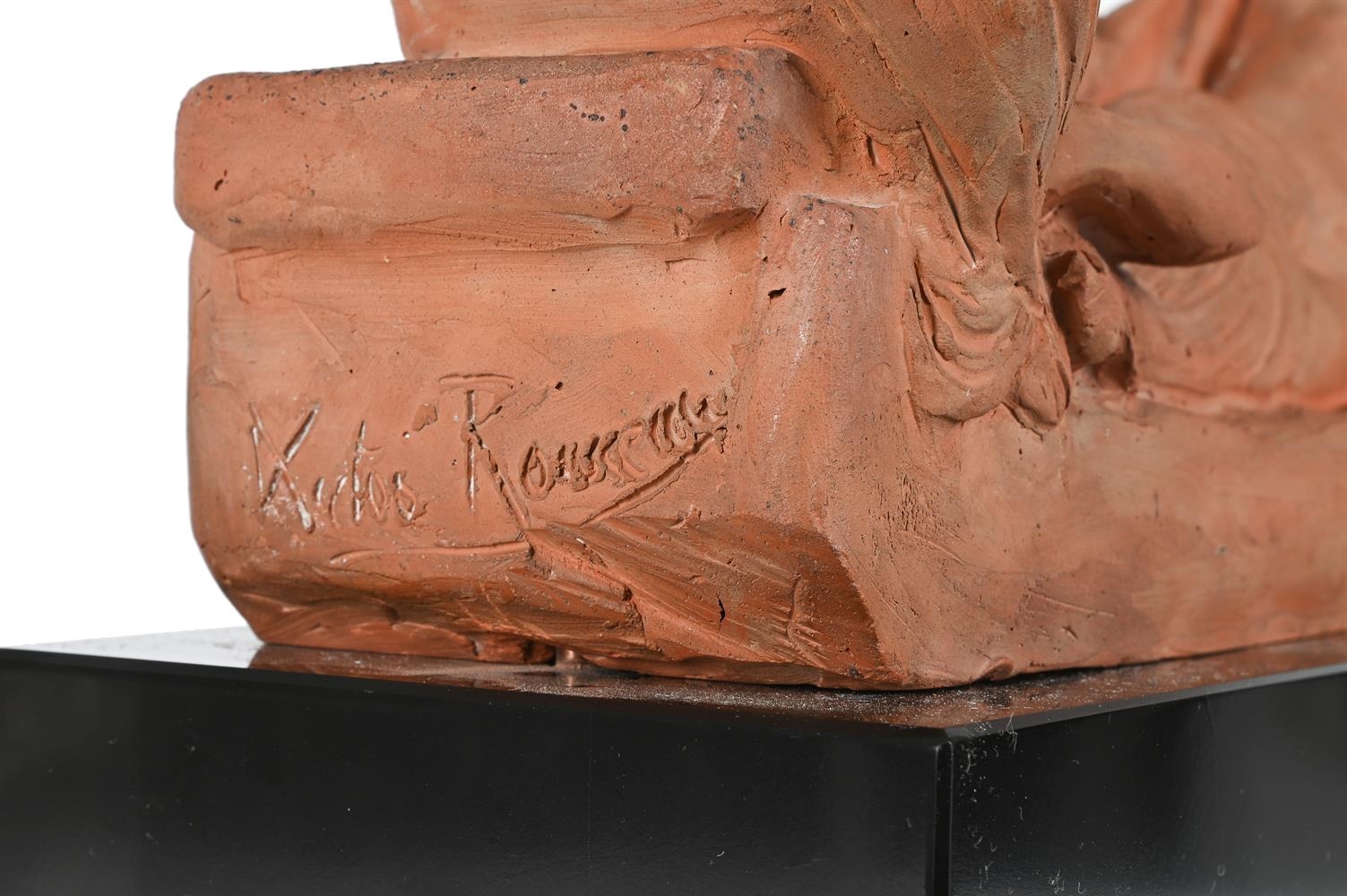 Victor Rousseau | A SCULPTED TERRACOTTA MODEL OF THREE RECLINING ...