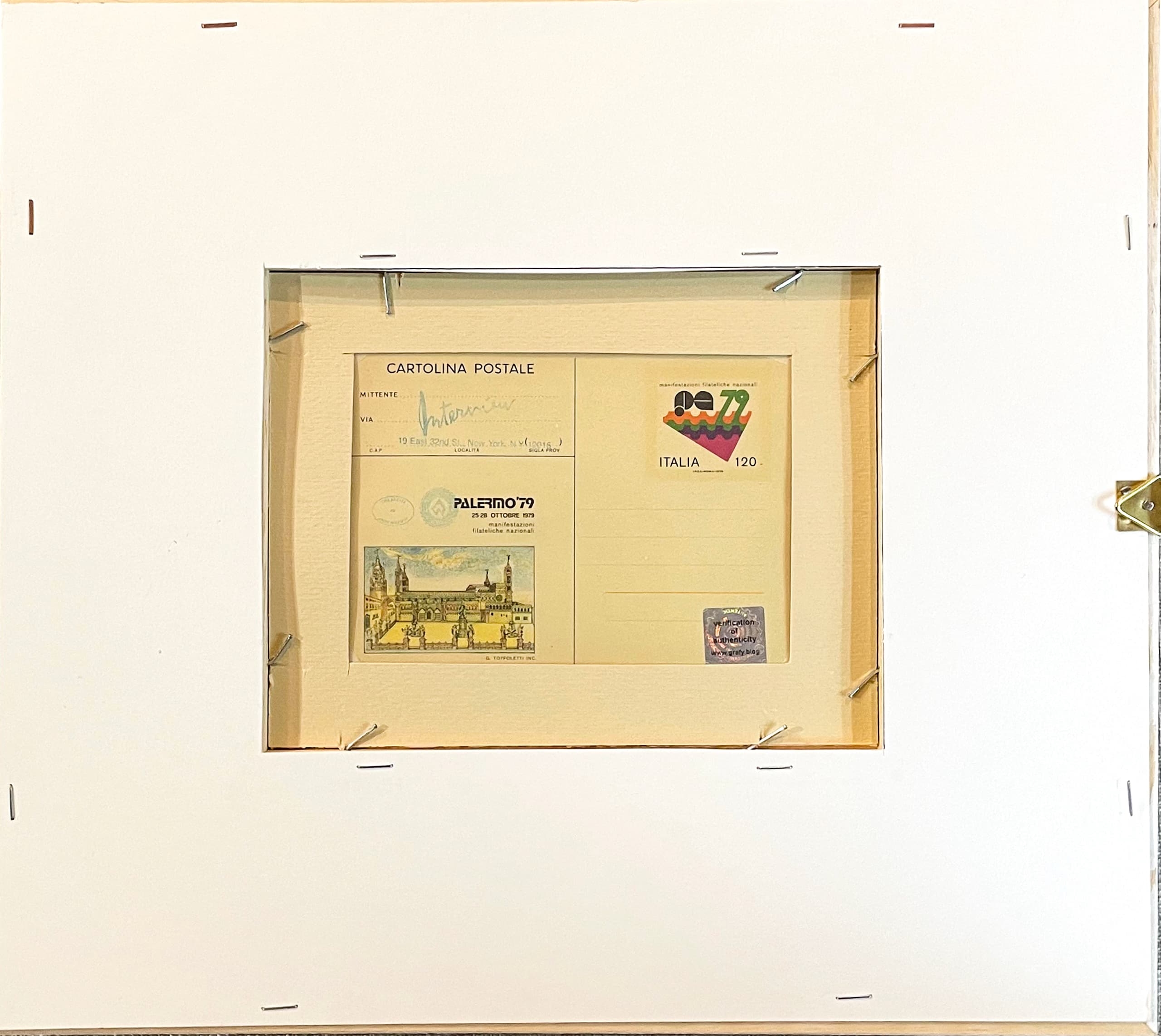 Andy Warhol | Autograph on Mao Zedong postcard | MutualArt