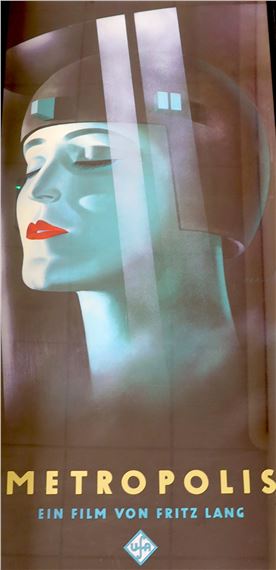 Werner Graul | poster for Metropolis | MutualArt