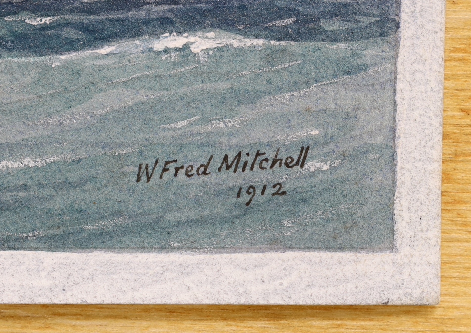 William Frederick Mitchell | Royal Yacht and HMS Victory (1912) | MutualArt