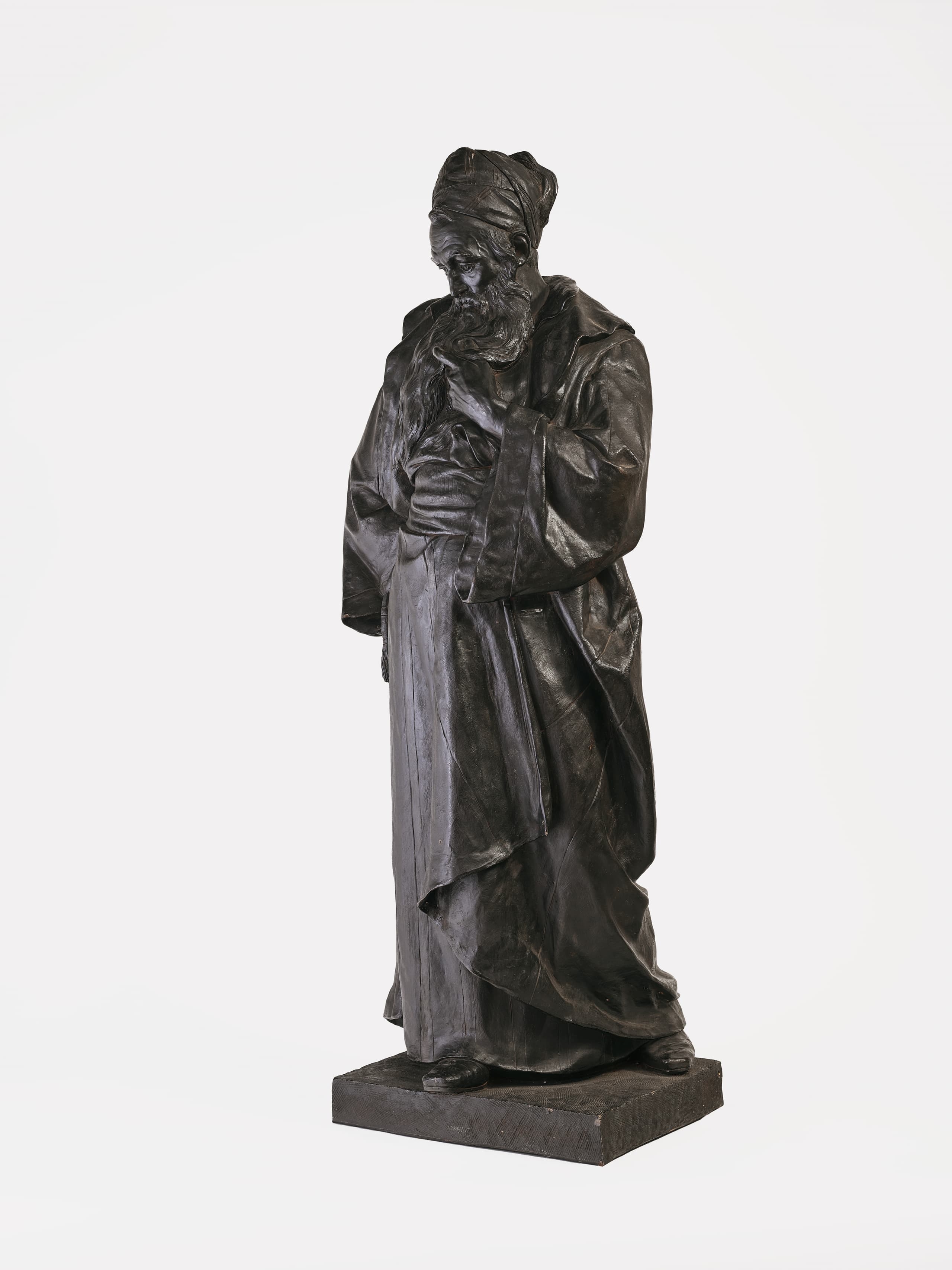 Friedrich Siegfried Goldscheider | A figure of Oriental man in a turban ...