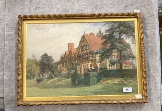 Harry Sutton Palmer | timber framed manor house and garden | MutualArt