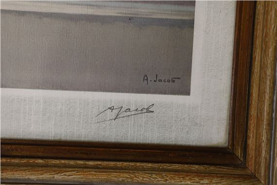 Alexandre Jacob | Lake scene | MutualArt