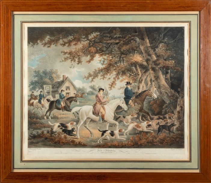 George Morland | Fox hunting | MutualArt