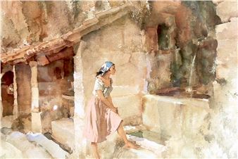 Sir William Russell Flint | FIGURES ON A BEACH | MutualArt