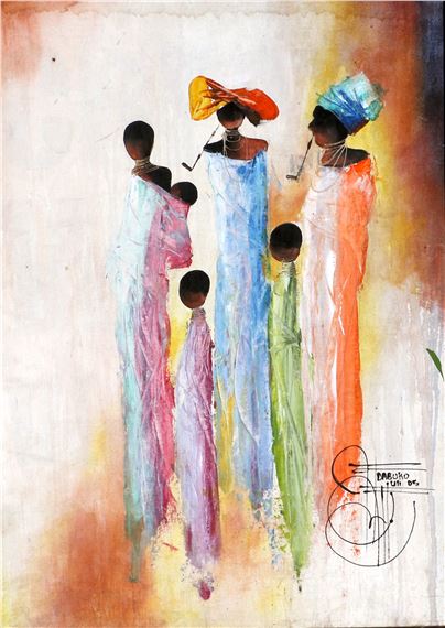 Ndabuko Ntuli | SMOKING FIGURES | MutualArt