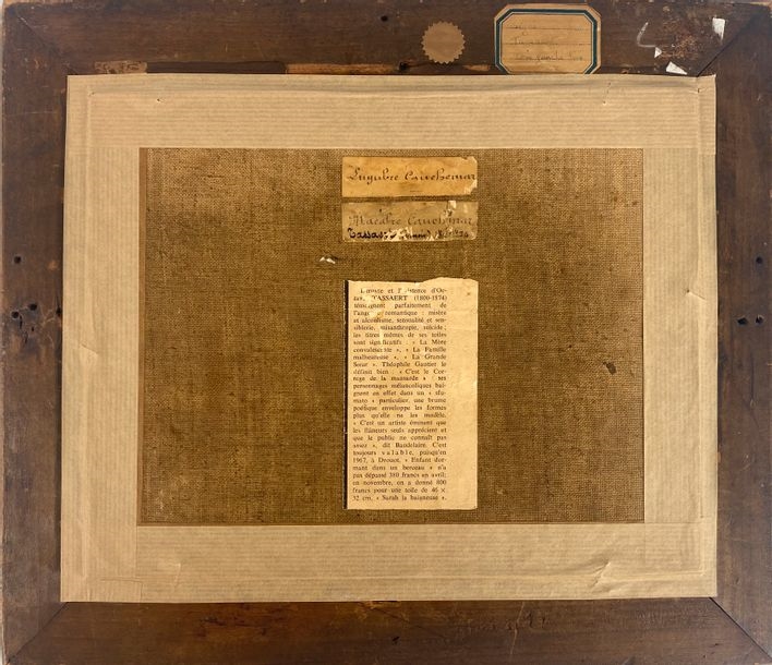 Octave Tassaert | Gloomy nightmare or Macabre nightmare | MutualArt