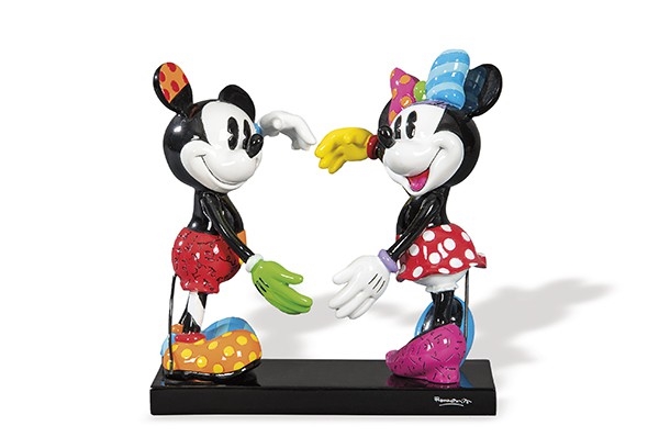 Romero Britto | Mickey y Minnie (2016) | MutualArt