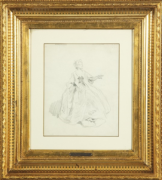 Raimundo de Madrazo y Garreta | Dama con traje dieciochesco | MutualArt