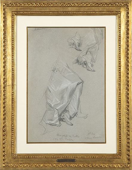 Raimundo de Madrazo y Garreta | Estudio de bajos de vestido | MutualArt