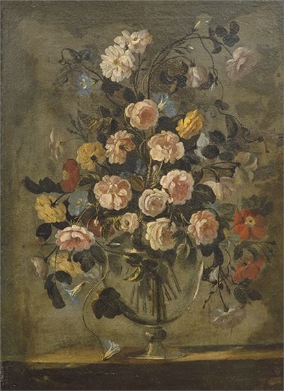 Spanish School, 18th Century | Jarrón de flores | MutualArt