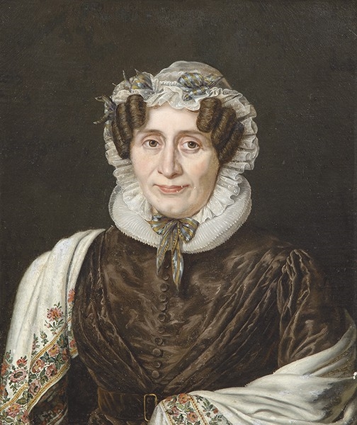 Jean Mieg | Retrato de Ann Catherine Vetter (1826) | MutualArt