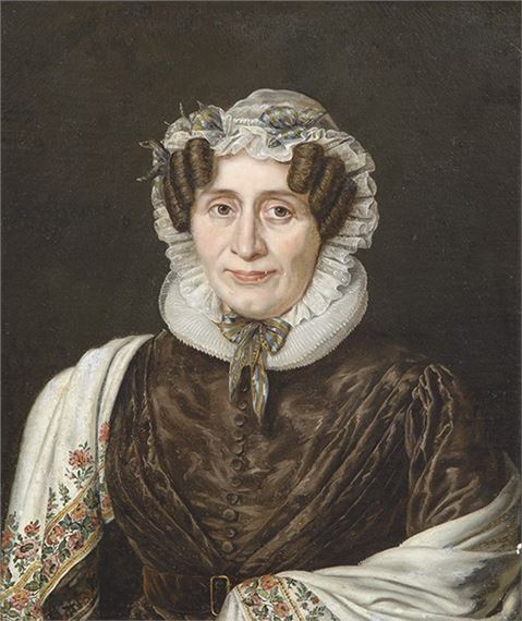 Jean Mieg | Retrato de Ann Catherine Vetter (1826) | MutualArt
