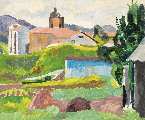 Menchu Gal Orendain | Abstracción paisajística (1973) | MutualArt