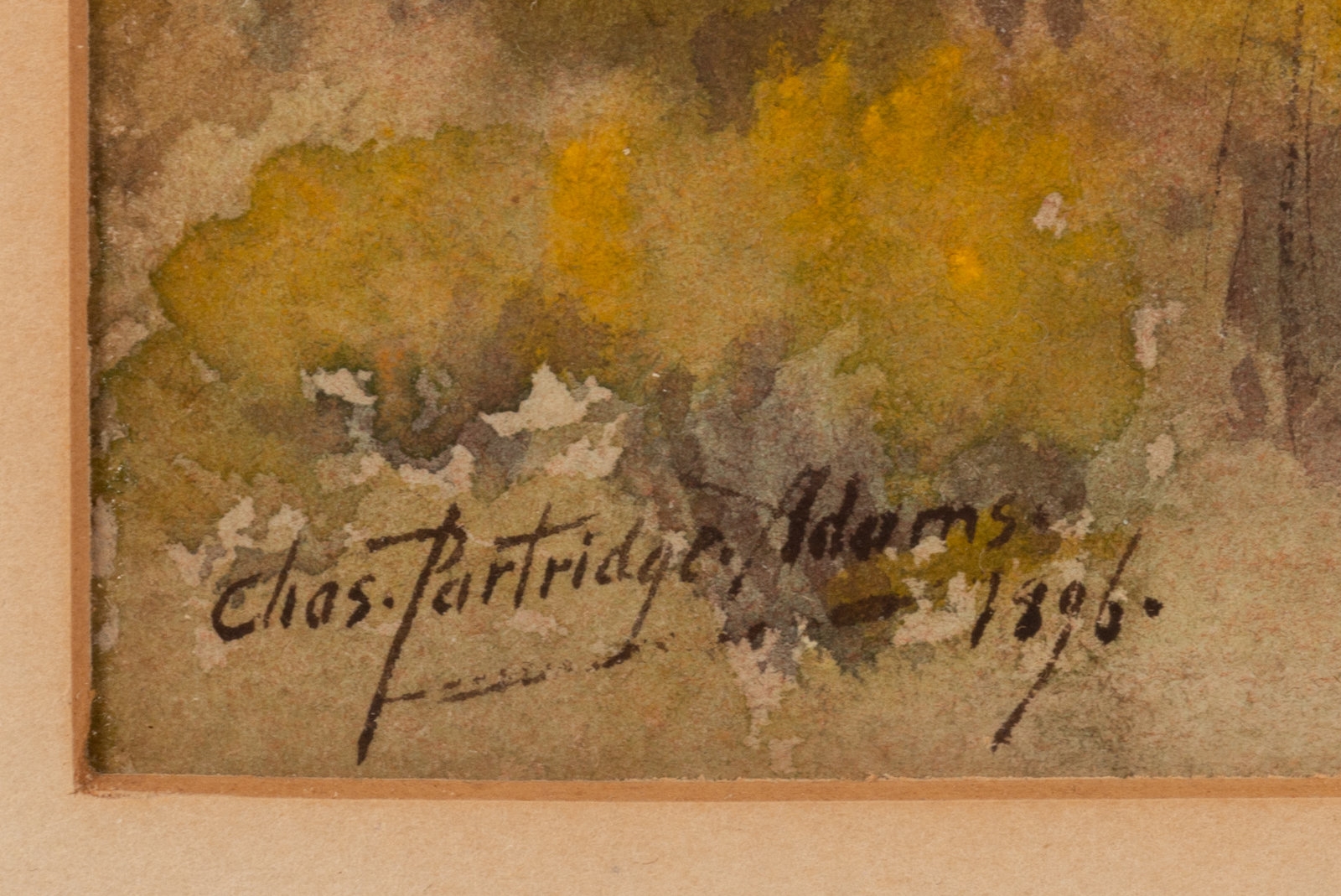 Charles Partridge Adams | Untitled Landscape (1896) | MutualArt