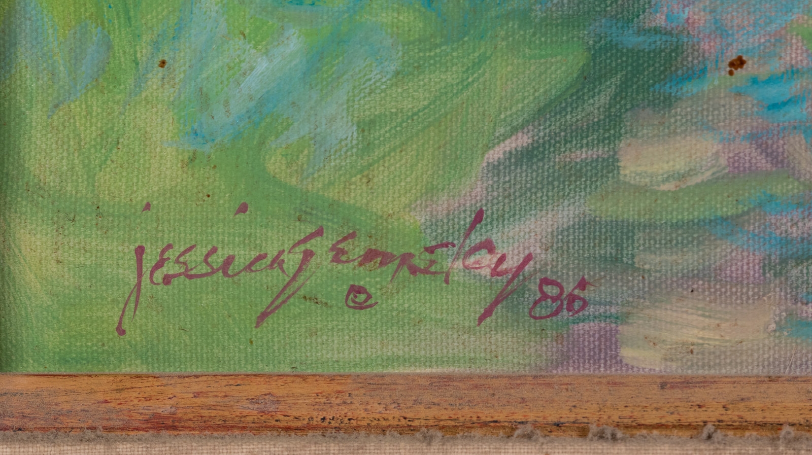 Jessica Zemsky | Evening Mist at Giverny (1986) | MutualArt