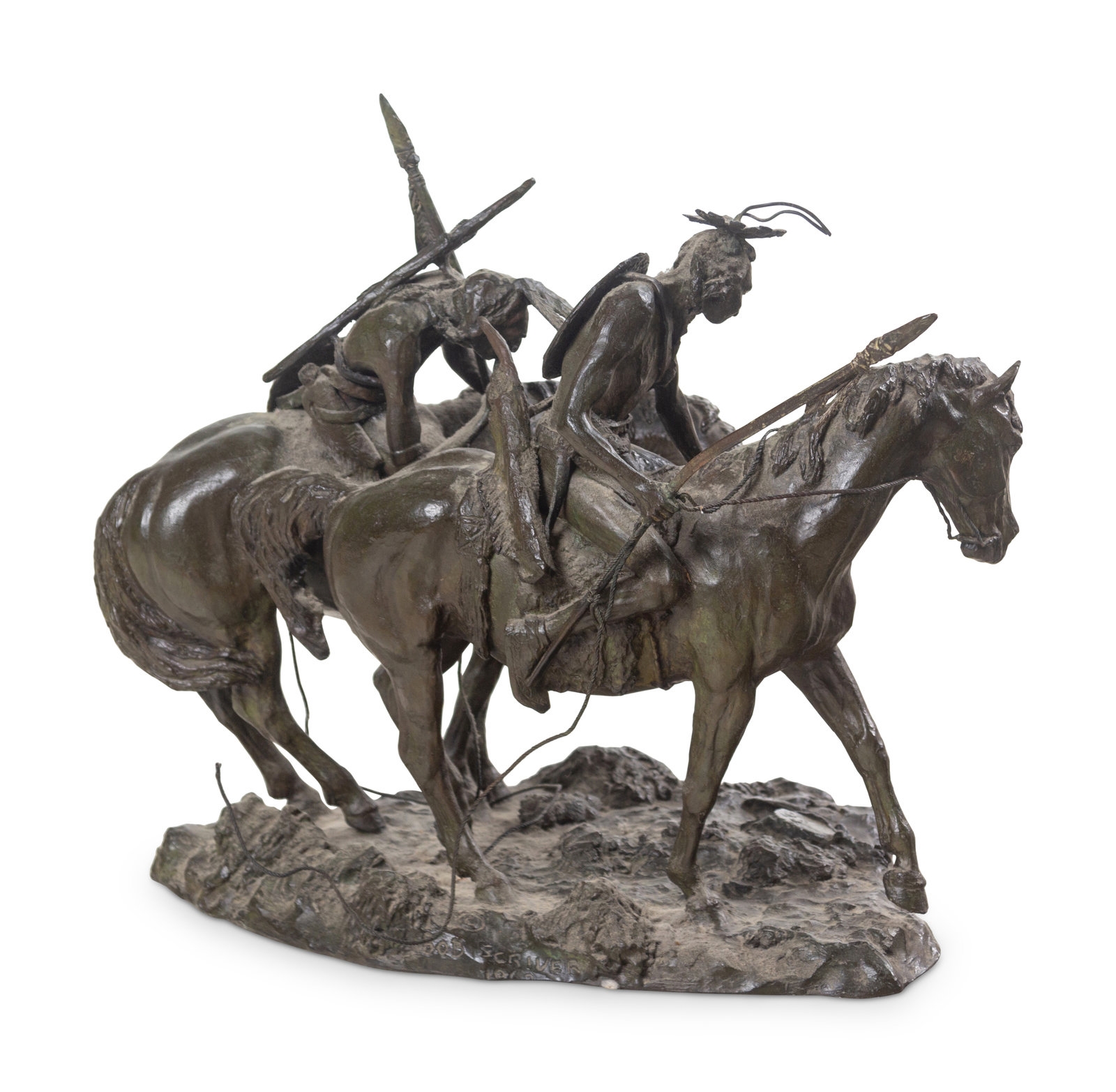 Bob Scriver | Enemy Tracks (1962) | MutualArt