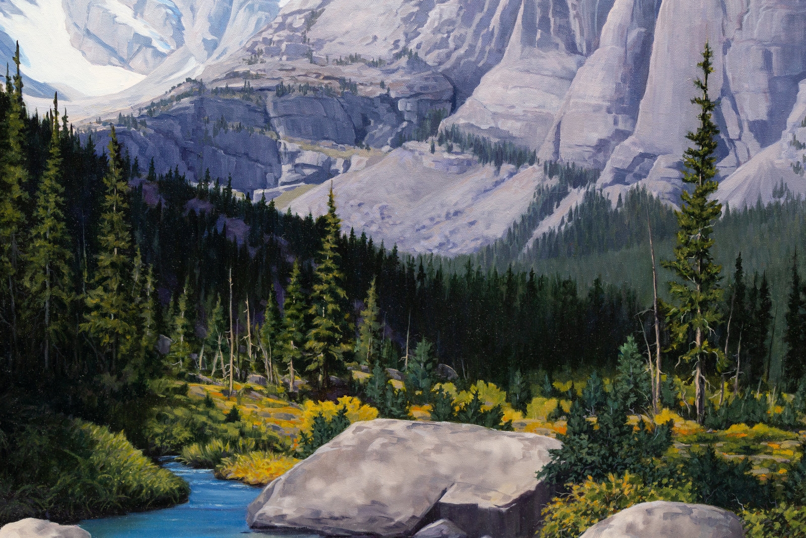 Michael Baum | Mountain Landscape | MutualArt