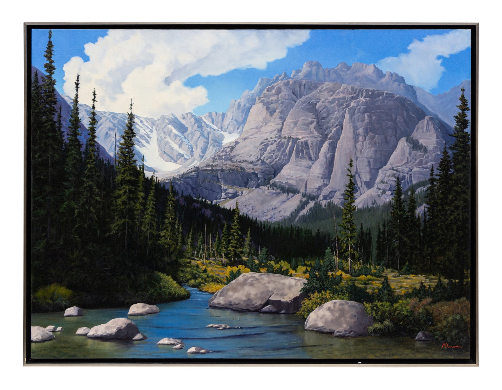 Michael Baum | Mountain Landscape | MutualArt