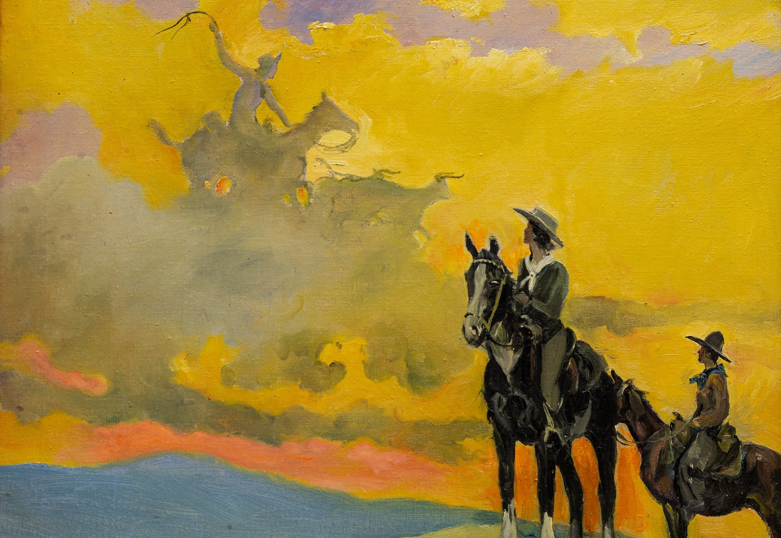 Paul Gregg | Ghost Riders in the Sky (1941) | MutualArt