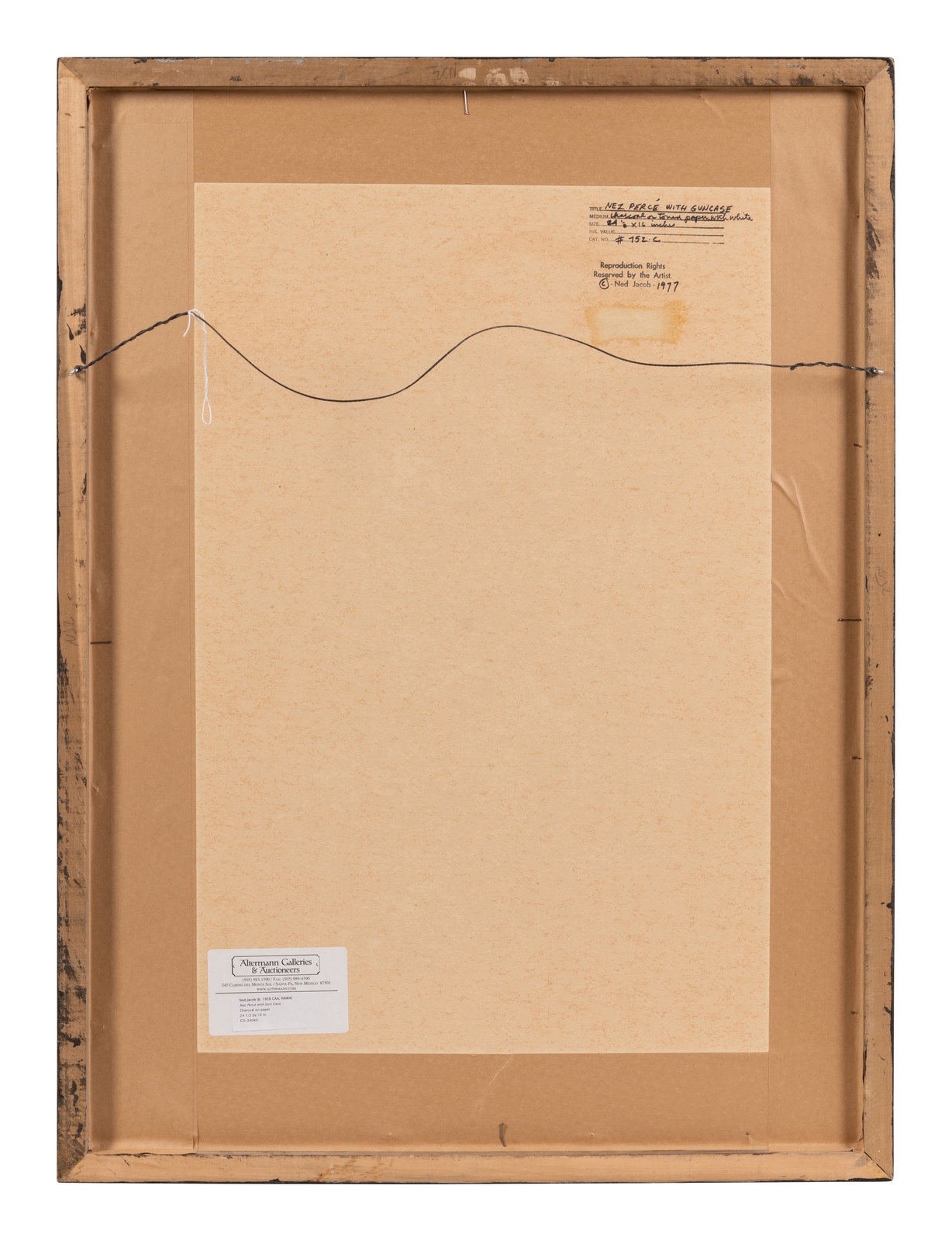 Ned Jacob | Nez Perce with Gun Case | MutualArt