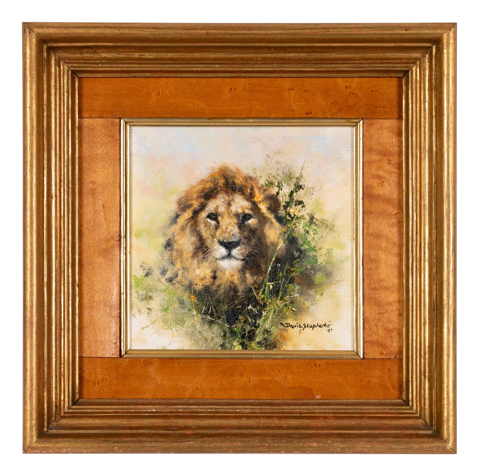 David Shepherd | Lion (1987) | MutualArt