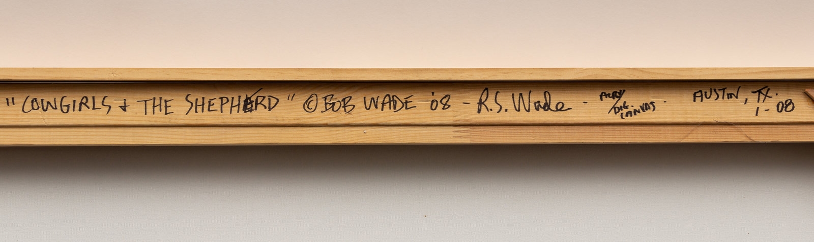 Bob Wade | Cowgirls & the Shepherd (2008) | MutualArt