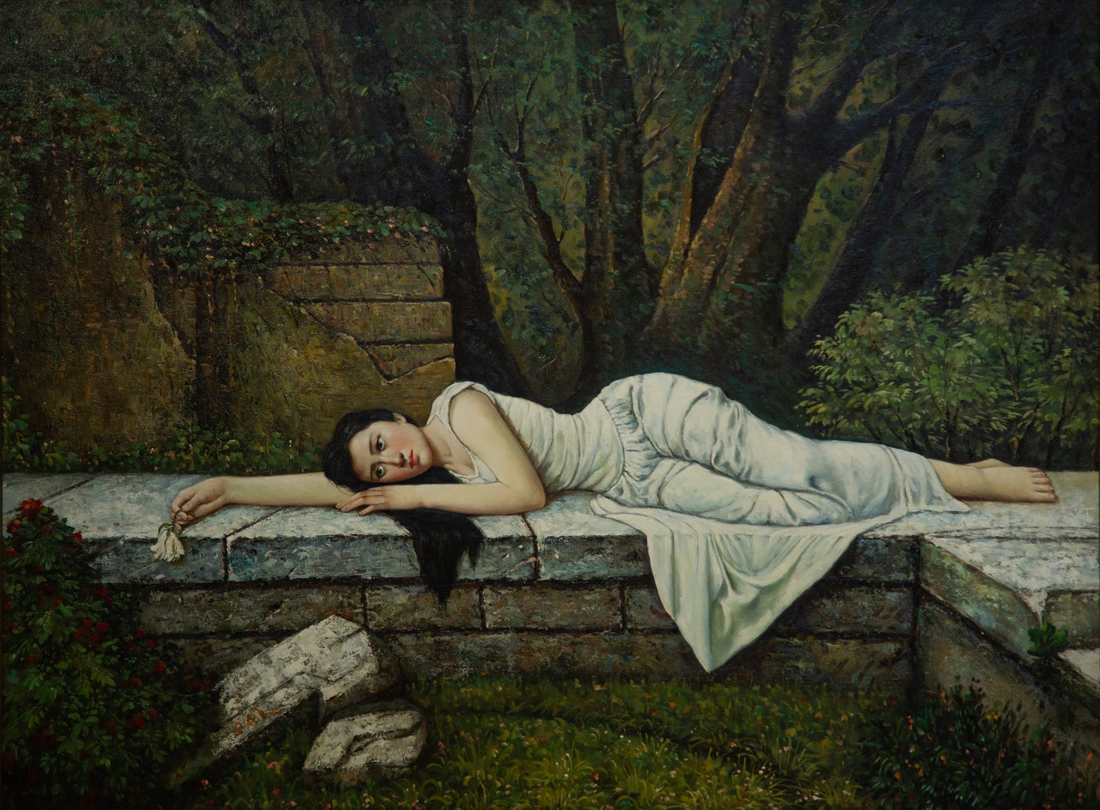 Continental School, 20th Century | Forlorn Figure | MutualArt