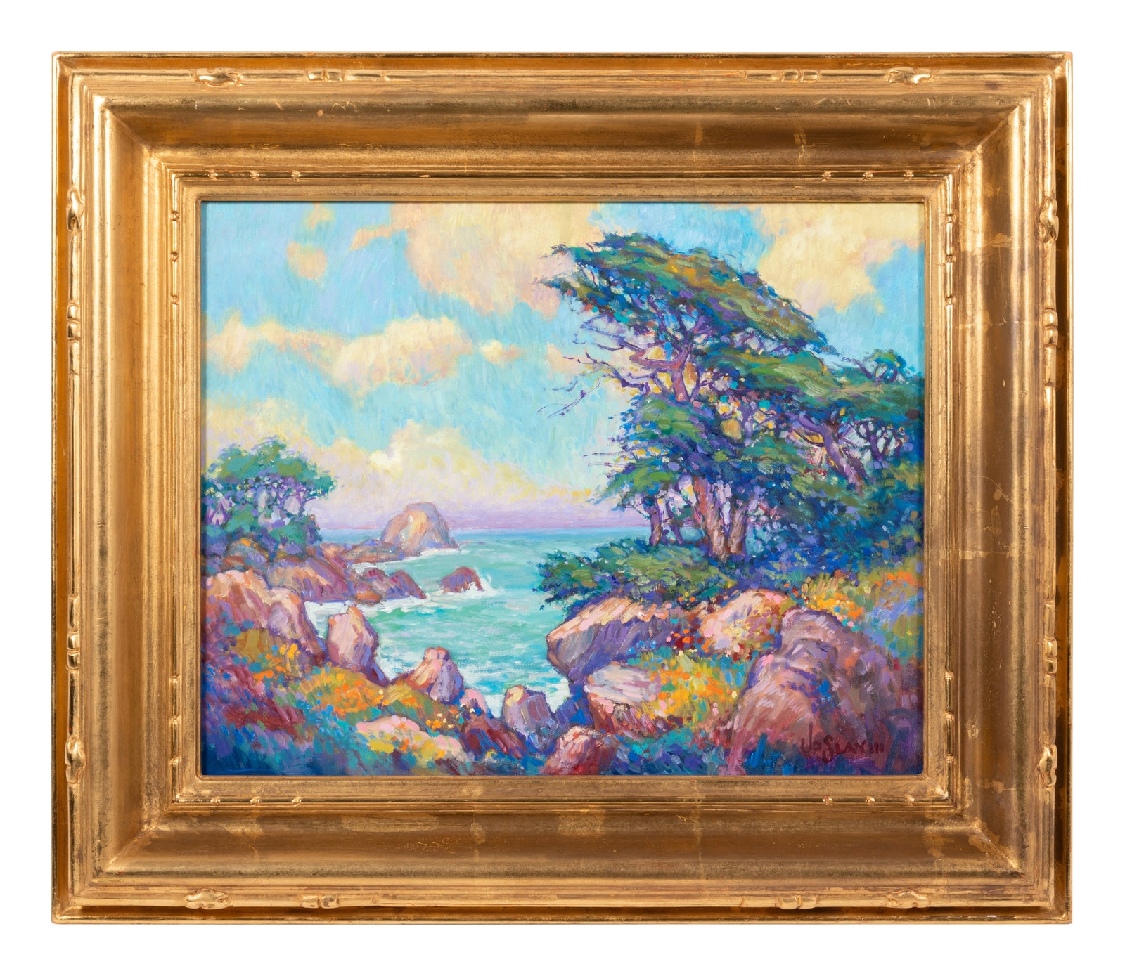 James Dudley Slay III | Cove with Cypress | MutualArt