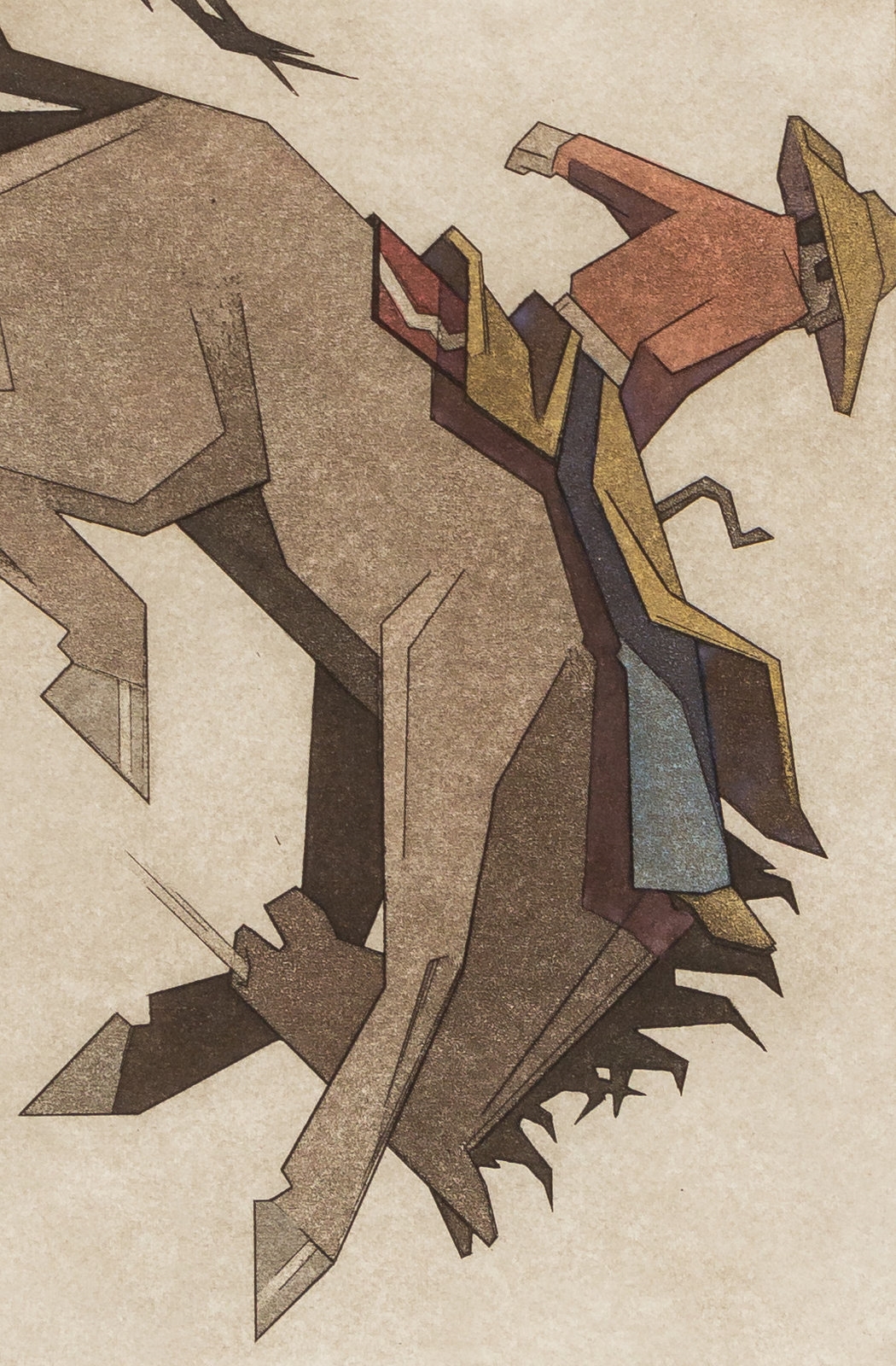 Ed Mell | Bronc Rider | MutualArt