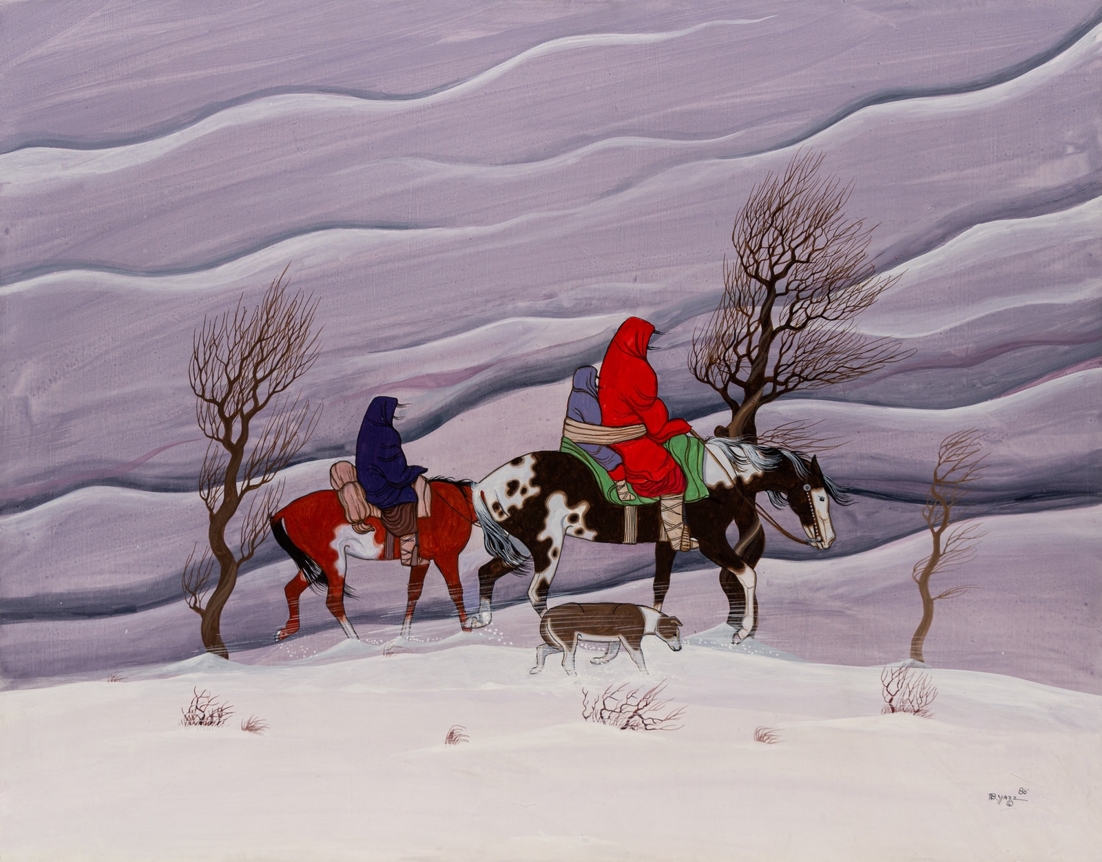 Beatien Yazz | The Lonely Trail (1986) | MutualArt