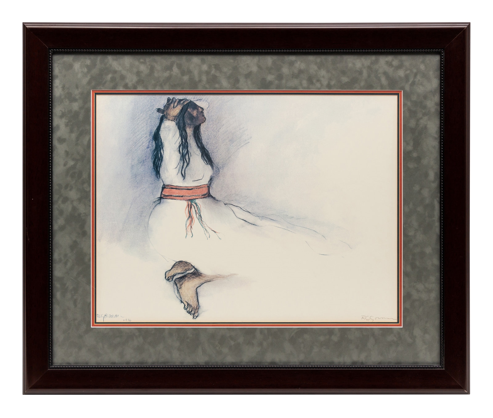 R.C. Gorman | Indian Woman (1976) | MutualArt