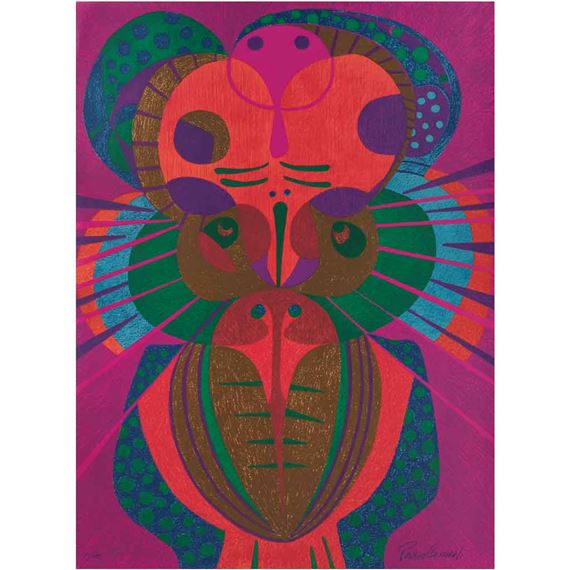 Pedro Coronel | Los búhos | MutualArt