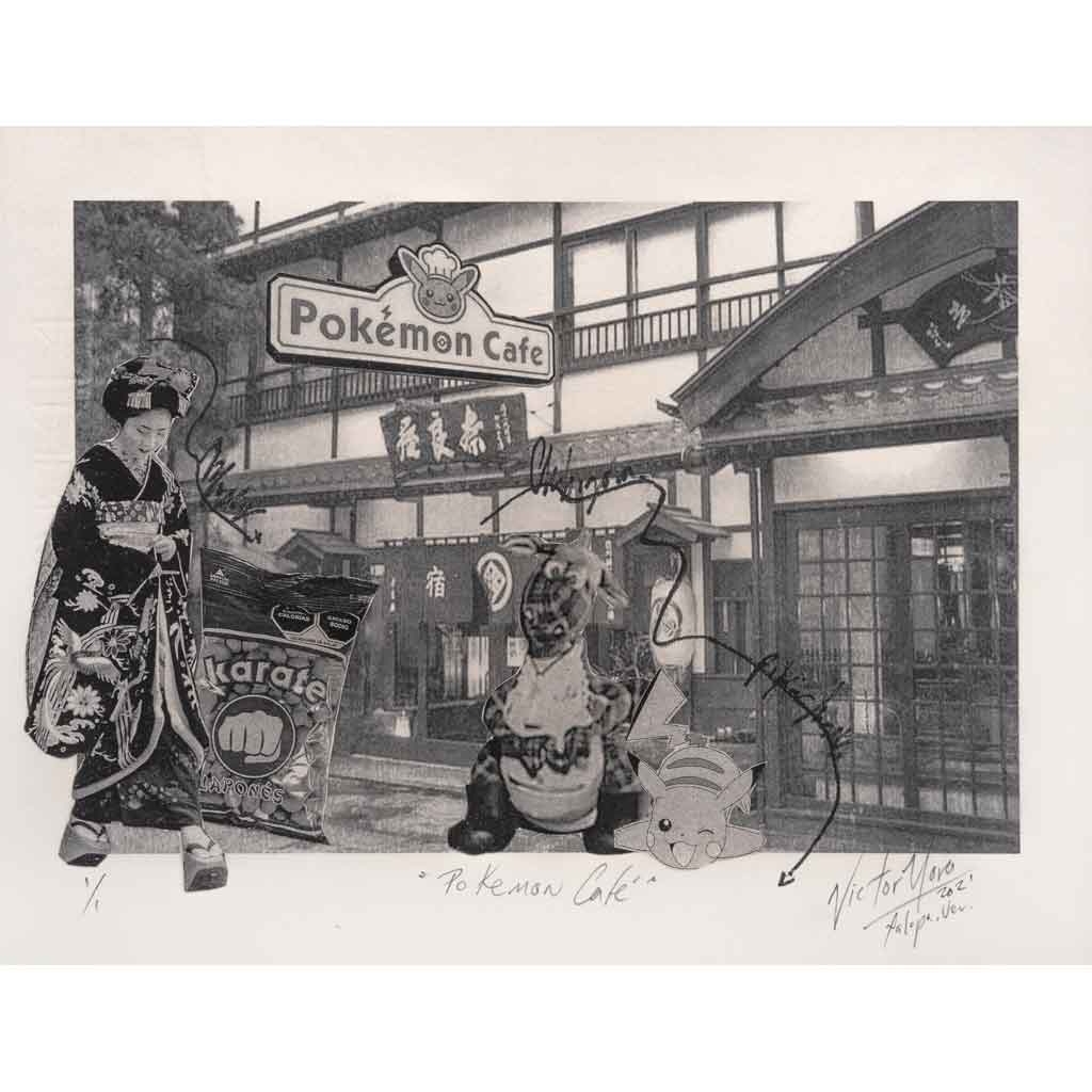 Víctor Mora | Pokemón café, de la serie Cacahuates Japoneses (2021 ...