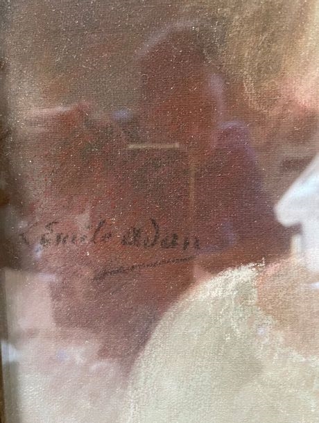 Louis-Emile Adan | Portrait of a child with a medal | MutualArt