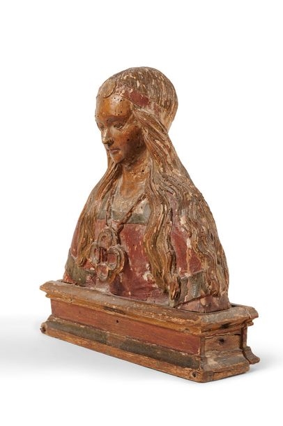 French School, 16th Century | Reliquary bust of a saint | MutualArt