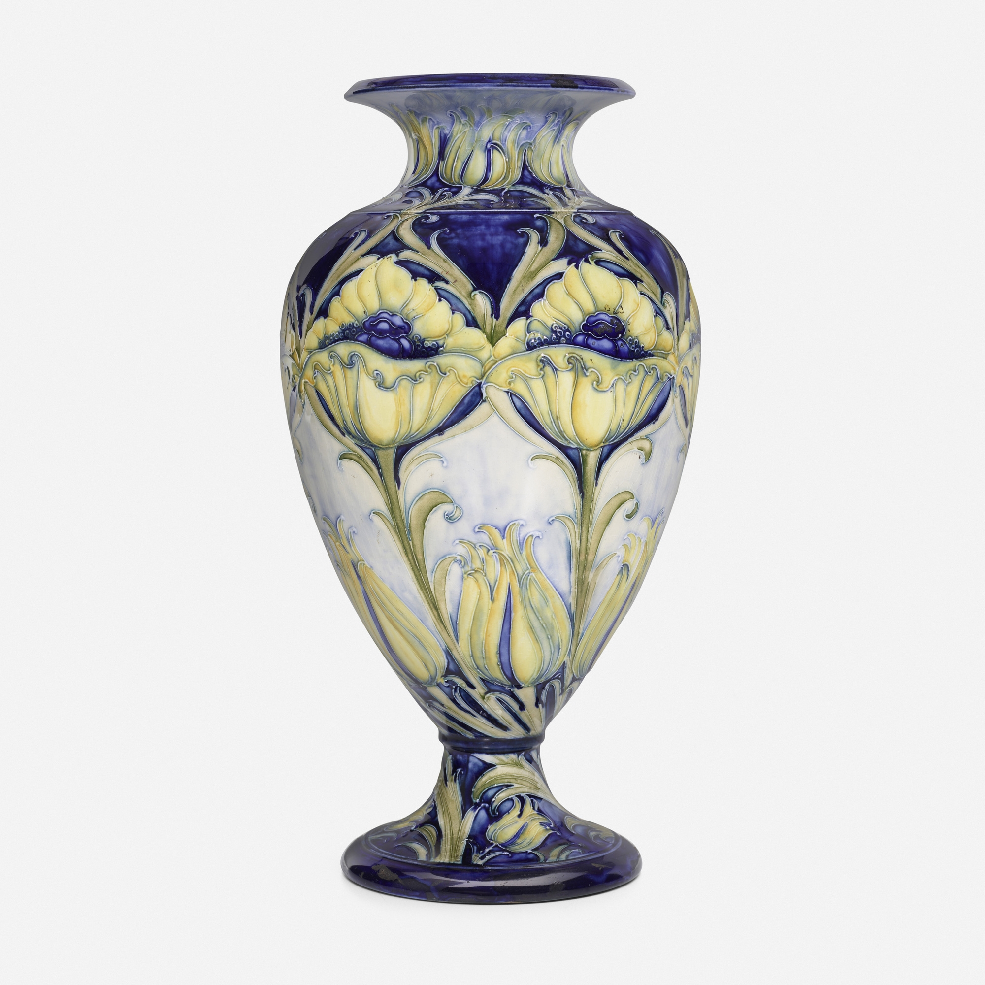 William Moorcroft | Large Florian Ware vase with poppies (Circa 1898 ...