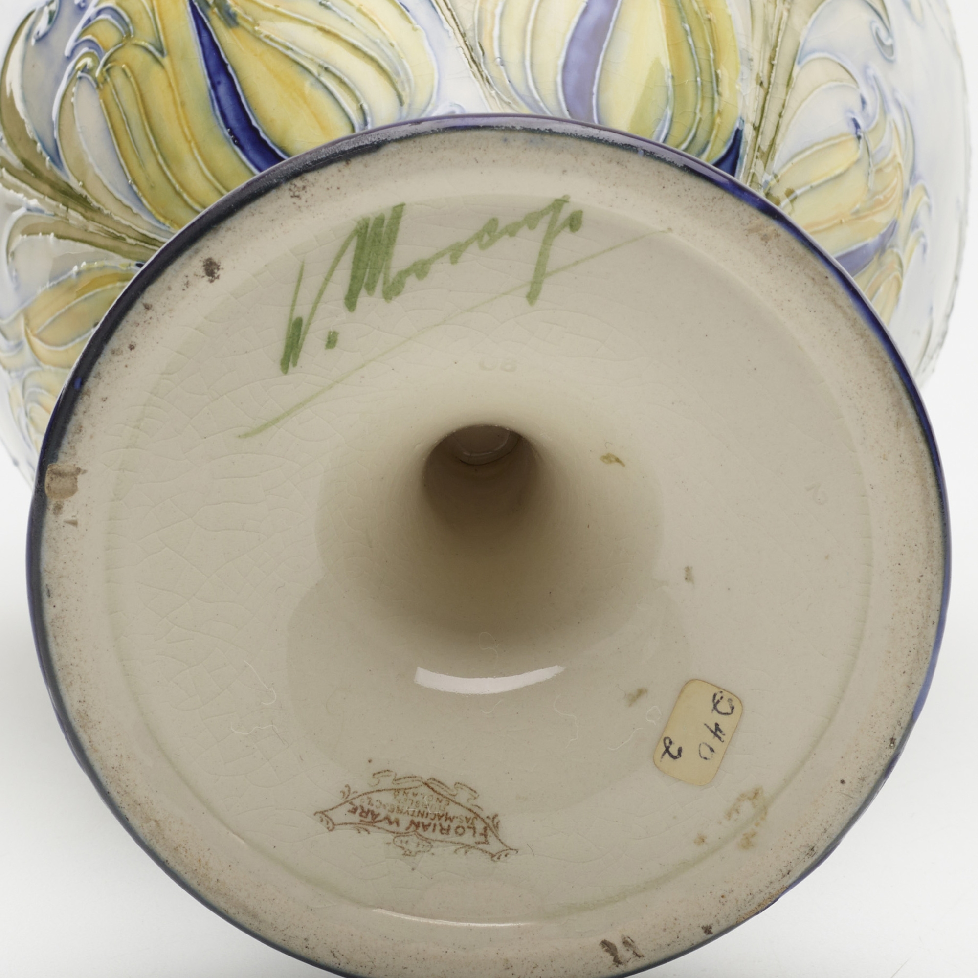 William Moorcroft | Large Florian Ware vase with poppies (Circa 1898 ...