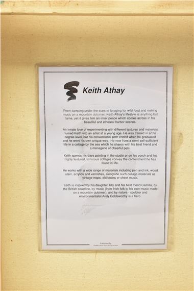 Keith Athay | 'WHITE HOUSES ON THE CLIFFS V' | MutualArt