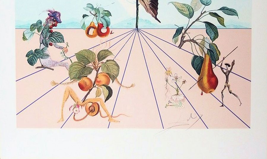 Salvador Dalí | Flordali II - La rose papillon (1981) | MutualArt