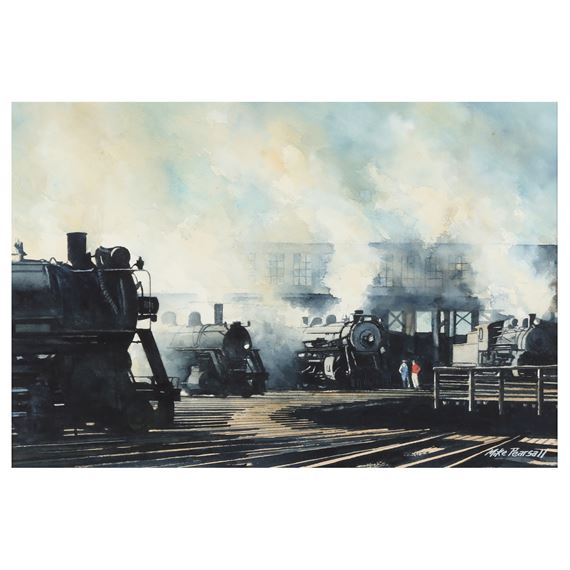 Mike Pearsall | Roundhouse | MutualArt