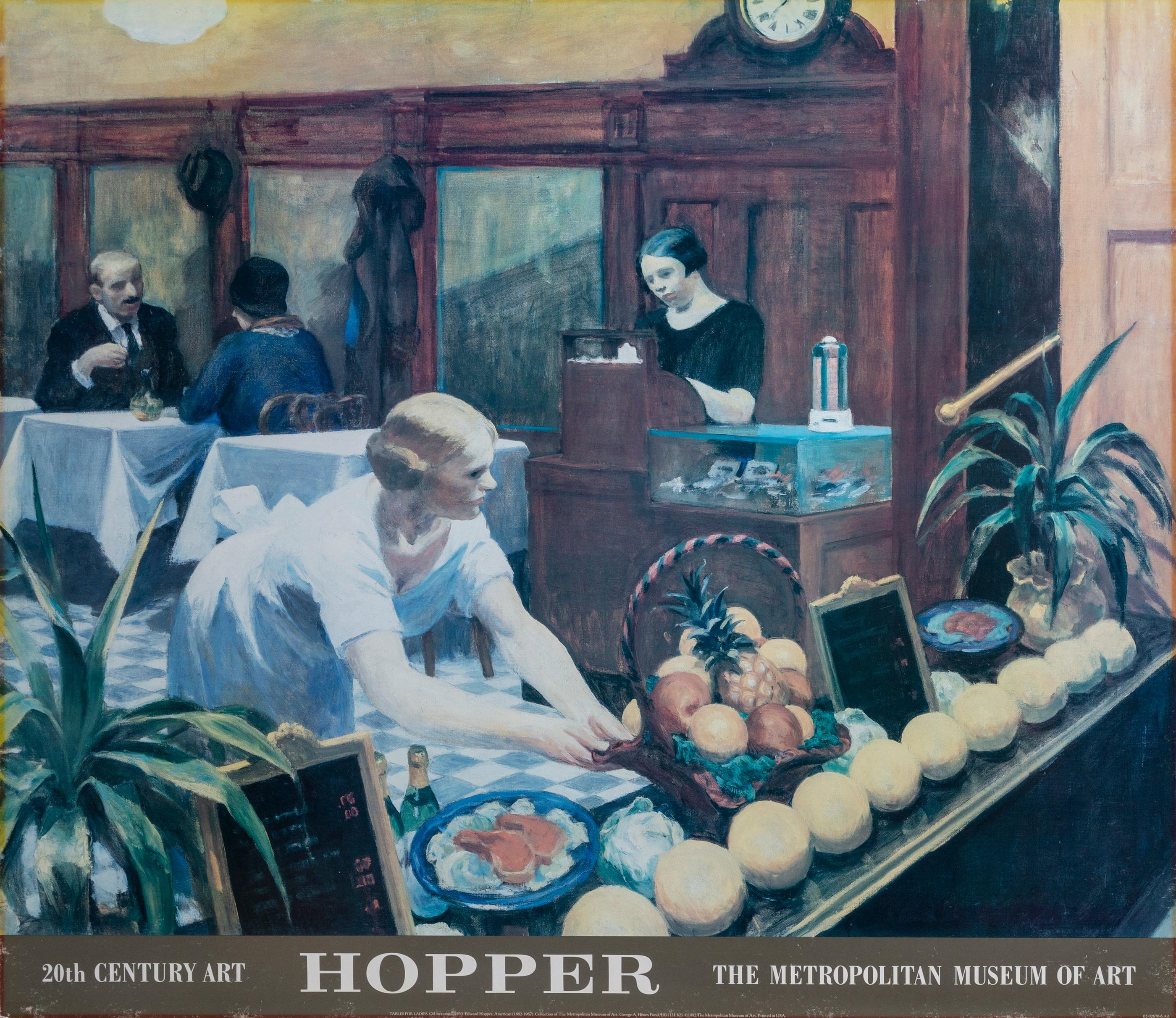 Edward Hopper | The Metropolitan Museum of Art - Tables for Ladies ...