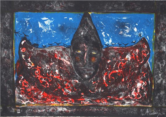 Alejandro Colunga | Payaso (Blue) (1979) | MutualArt