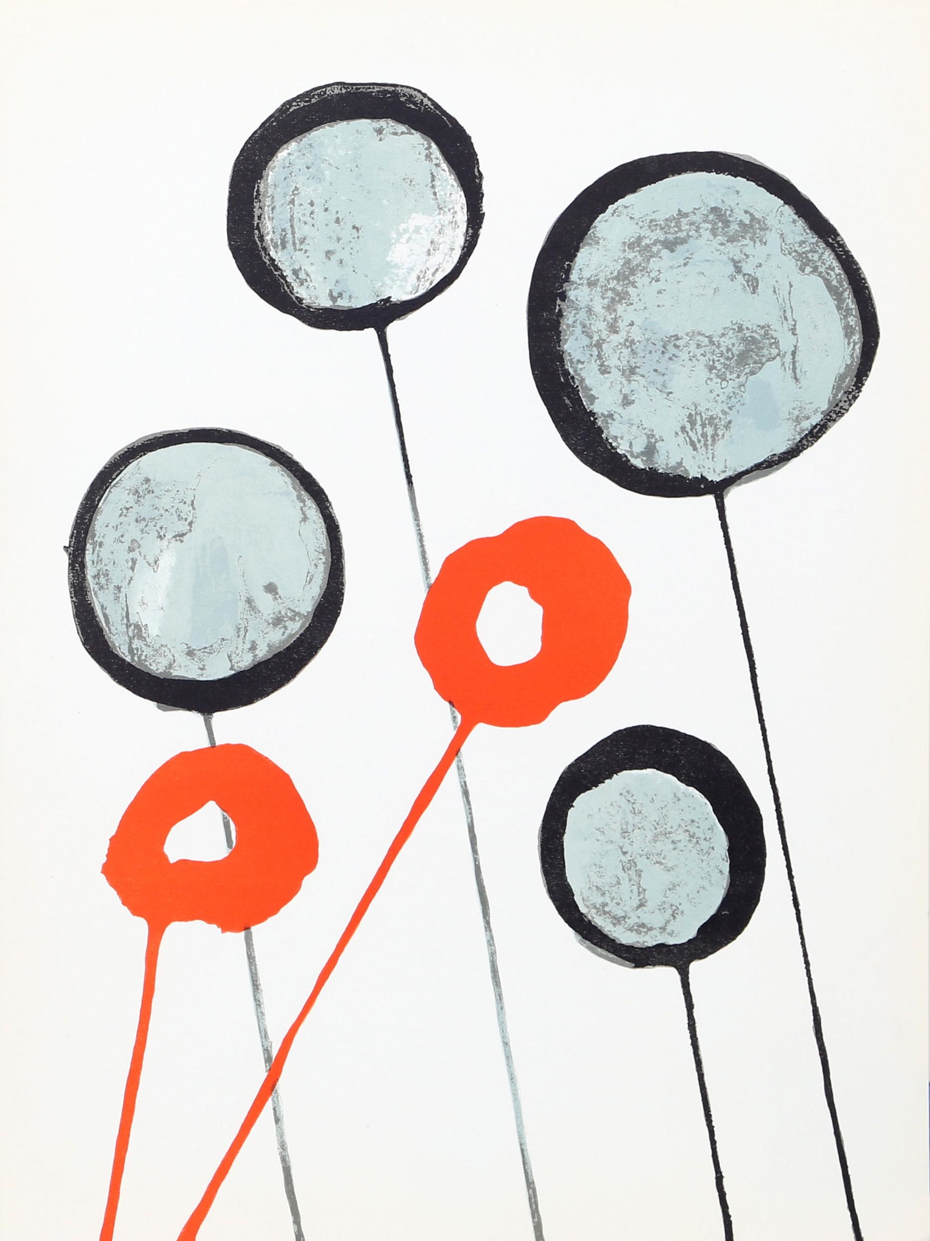 Alexander Calder | Lollipops from Derriere Le Miroir (1966) | MutualArt